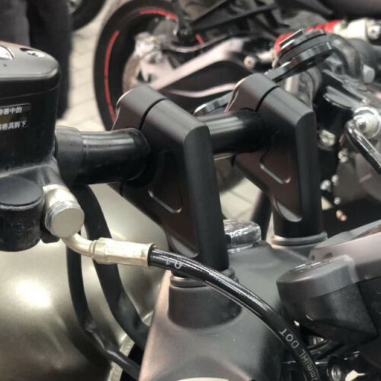 1" Handlebar Risers For Triumph T100 T200 Bobber Speedmaster Thruxton ...